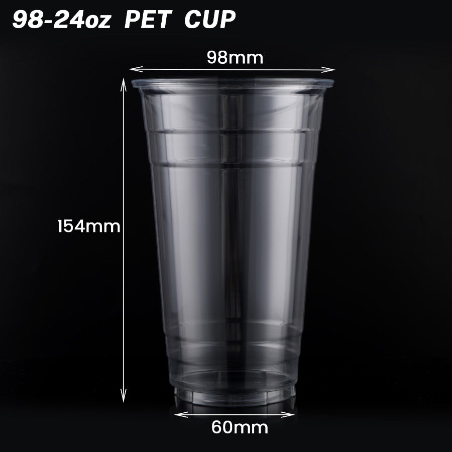 98mm-24oz PET Plastic Cups – Langma Packaging