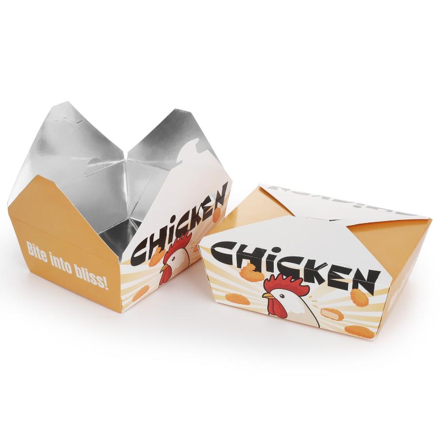 Chicken Meal Box - Aluminized Paper Box – Langma Packaging