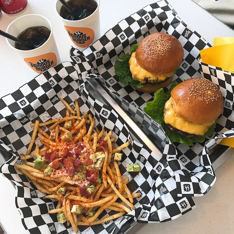 Custom Burger Wrapping Wax Paper- 20*27CM – Langma Packaging