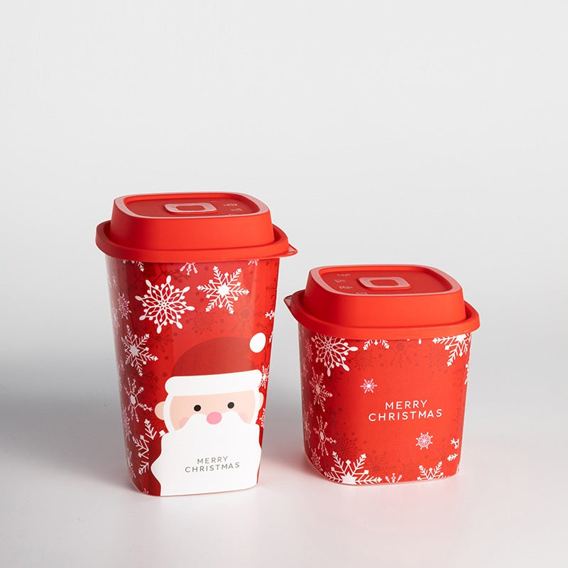 Square-Shaped PP Drink Cup- 500/650ML – Langma Packaging